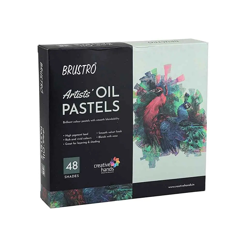 Brustro Artists Oil Pastels Set of 48 Shades - Canvazo – Artstation