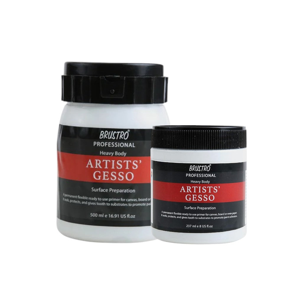 Brustro Professional Heavy Body Artists Gesso - Acrylic & Oil Primer – Artstation