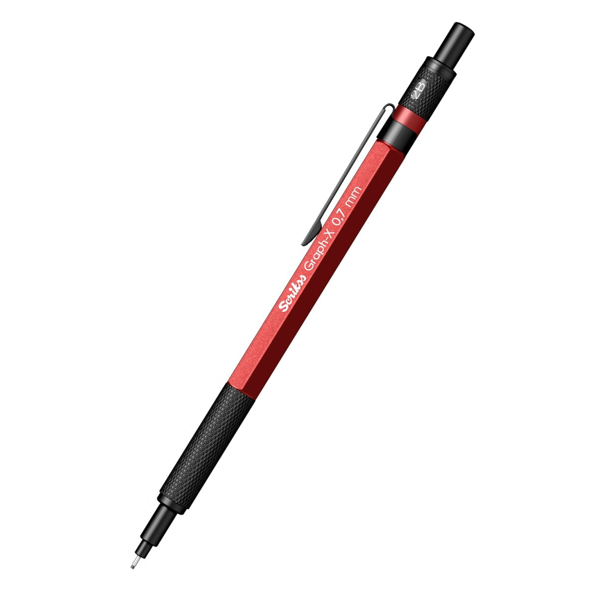 Scrikss | Graph-X | Mechanical Pencil | Metallic Red | 0.7mm – Artstation