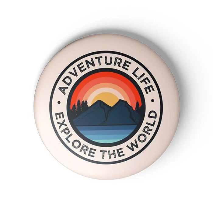 Mooch Magnetic Badge - Adventure Life Explore The World – Artstation