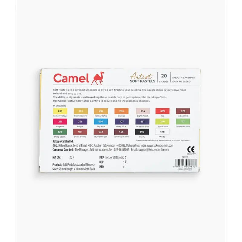 Camel Artist Soft Pastels Set - Artstation