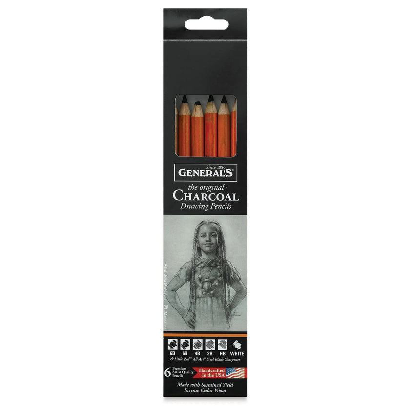 GENERALS CHARCOAL DRAWING PENCILS SET - Canvazo – Artstation