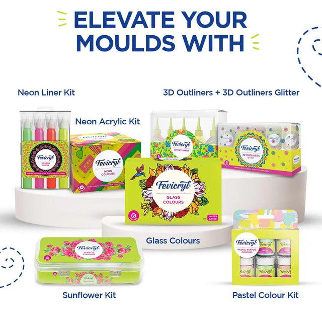 Fevicryl Mouldit 900g Clay Set - Epoxy Resin Clay for 3D Modelling ...