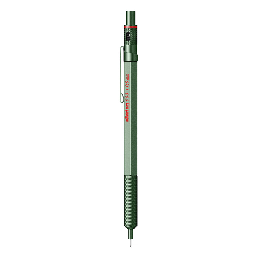 rOtring 600 Mechanical Pencil Green, 0.5mm, Meta – Artstation