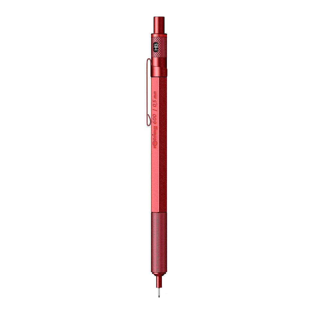 rOtring 600 Mechanical Pencil Red, 0.5mm, Meta – Artstation