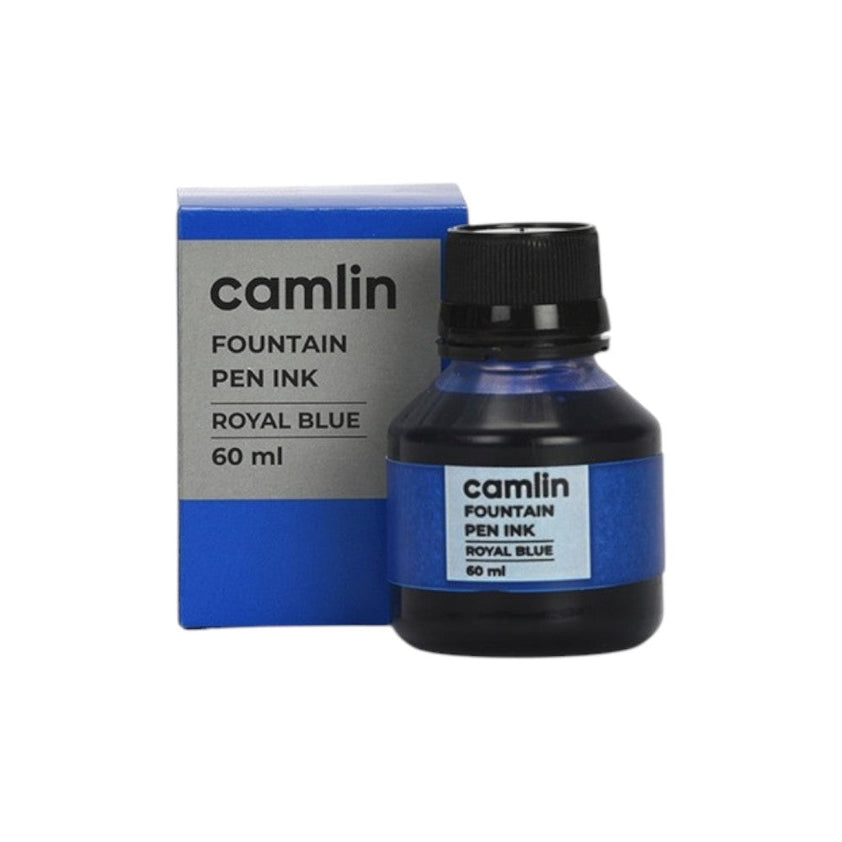 Camlin Fountain Pen Ink - 60ml - Non-Toxic, Water-Based Ink – Artstation