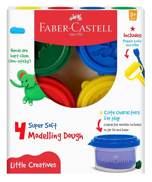 Faber Castell Little Creatives Modelling Dough Sets (Choose Size ...