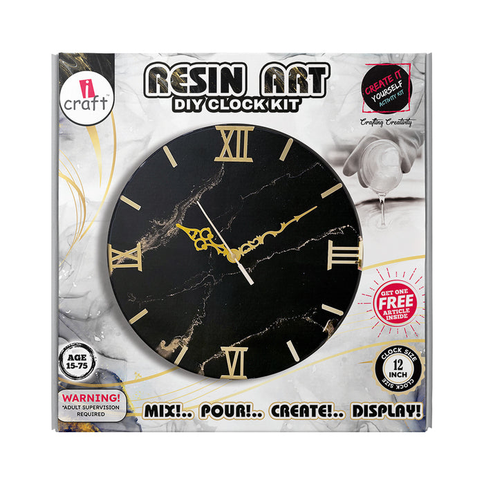 Icraft Diy Resin Clock Kit – Artstation