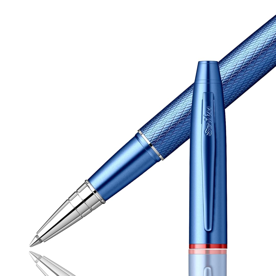 Scrikss | Noble 35 | Roller Ball Point Pen | Blue – Artstation